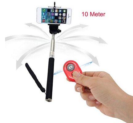 Portable Handheld Monopod Bluetooth Shutter / Photo selfie stick Shutter