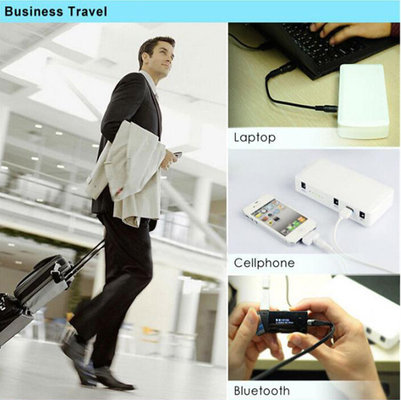 Multi-Function Emergency Car Jump Starter Power Bank 12000mAh
