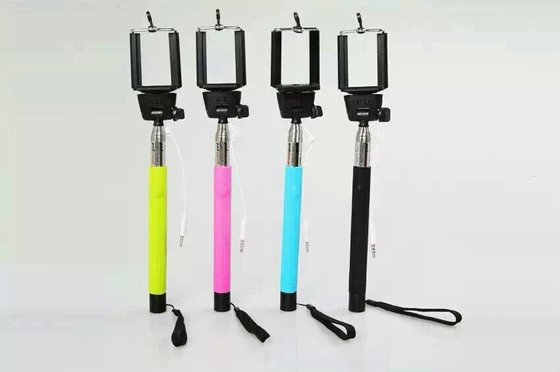 Professional Mobile Phone Monopod With Remote Control Button