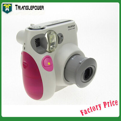 Red Fujifilm Instax Mini7s Instant Film Camera , Polaroid Camera for Girls