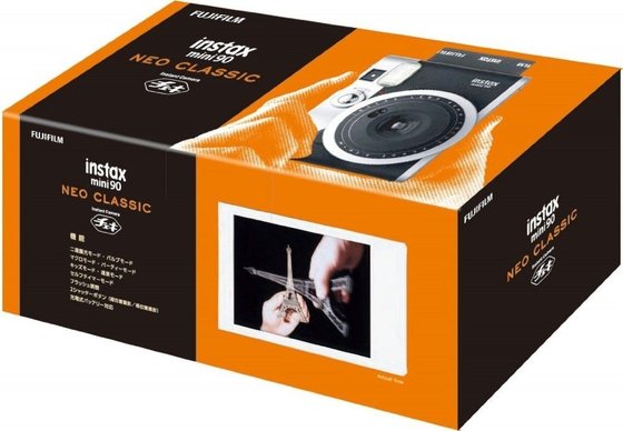Black Fuji Fujifilm Instax mini 90 Neo / Classic Polariod Instant Camera