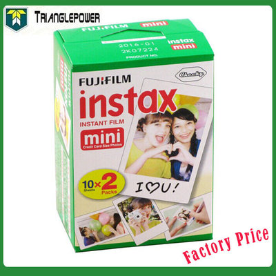 Universal Fujifilm Instax mini Instant Twin Pack White Film