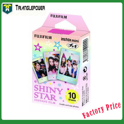Shiny Star Fuji Fujifilm Instax Camera Instant Mini Film 10 Prints