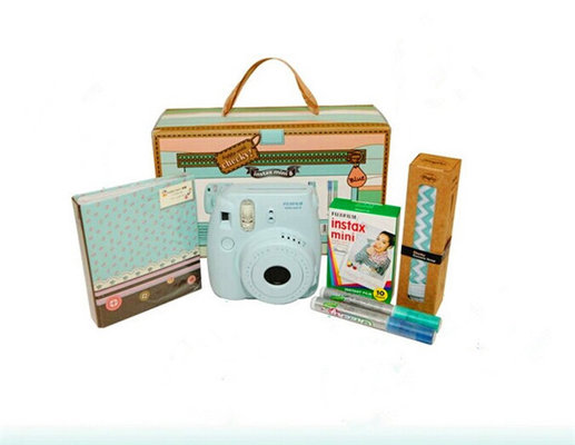 Yellow Fujifilm instax instant Camera Mini 8 , Instant Film Fuji Polaroid