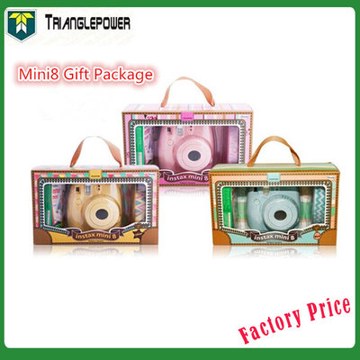 Yellow Fujifilm instax instant Camera Mini 8 , Instant Film Fuji Polaroid