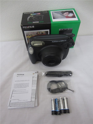 Auto Wide Black Stylish Fujifilm Instax Camera / 210 Instant Film Polaroid