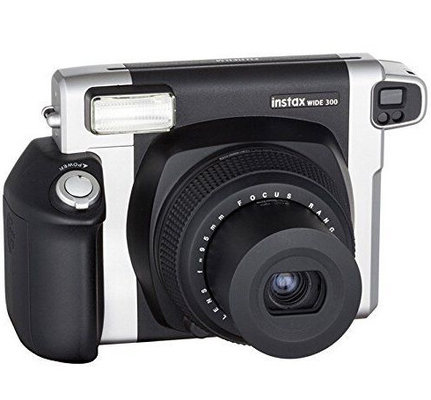 Fuji Wide Fujifilm Instax Camera 300 Polaroid Instant Black for travel