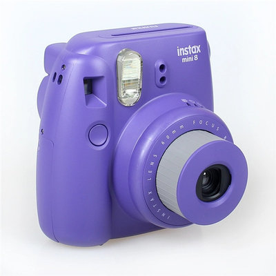 Grape Purple Fuji Fujifilm Instax Camera Mini 8 Instant Film Shooting