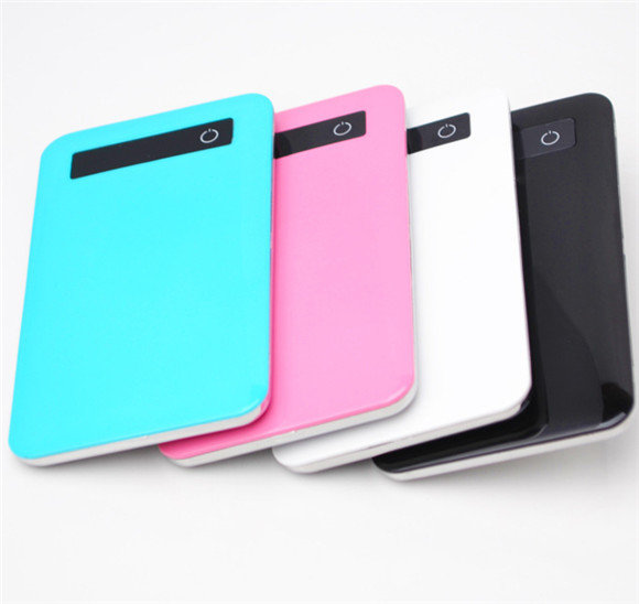 external battery mobile phone charger wallet colorful Lithium - ion Polymer power bank