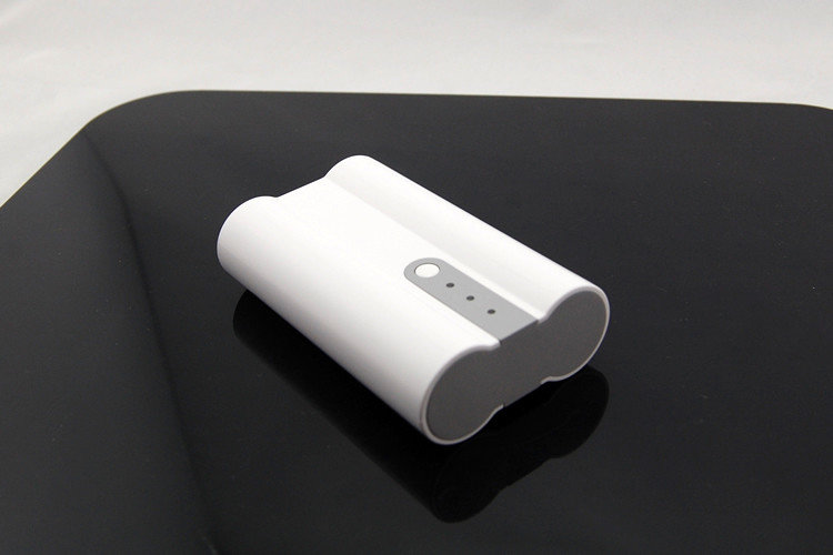 smart cylinder double usb Mobile Power Bank 4400mAH with CE , ROHS