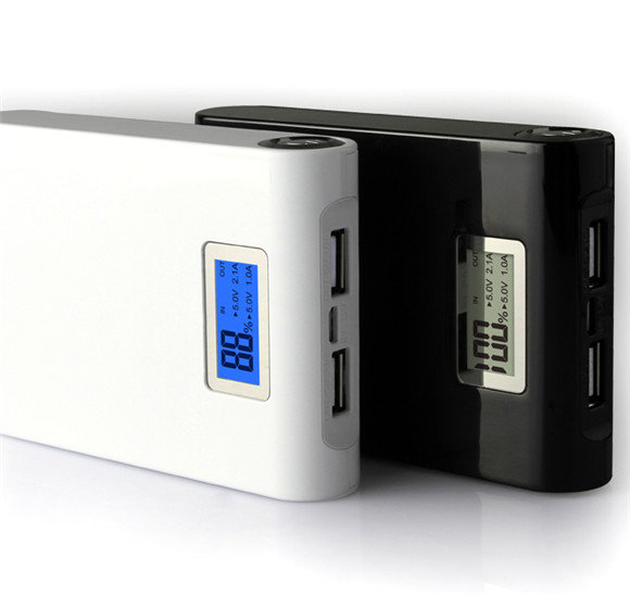 External emergency power bank 10000mah rechargeable fast charge for iPhone 5