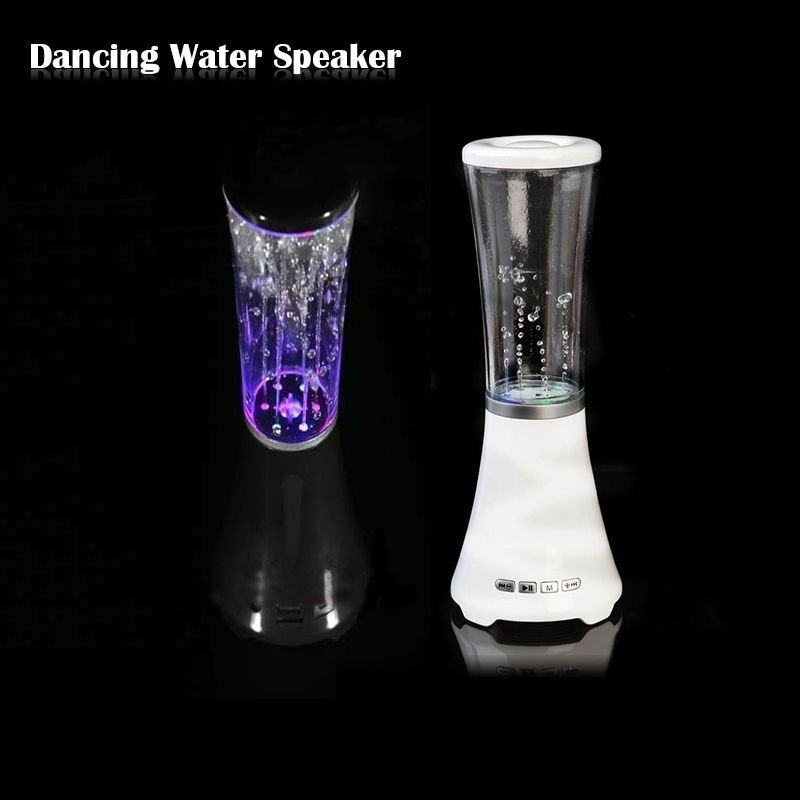 Black & White Water Dance Speaker for PC Laptop , portable dancing speaker