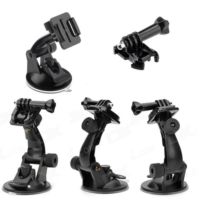Travelling Gopro Camera Accessories Suction Cup Mount / Tripod Mount Adapter