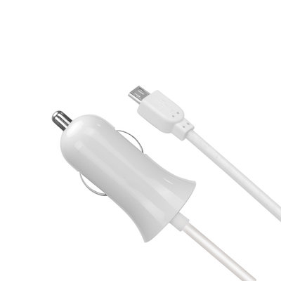 Dual Smartphone Car Charger With Android USB Cable Android Phone Suitable