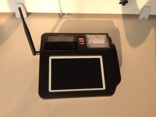 Cortex A9 Processor Thermal Printer POS with QR Barcode Scanner Fingerprint Identification