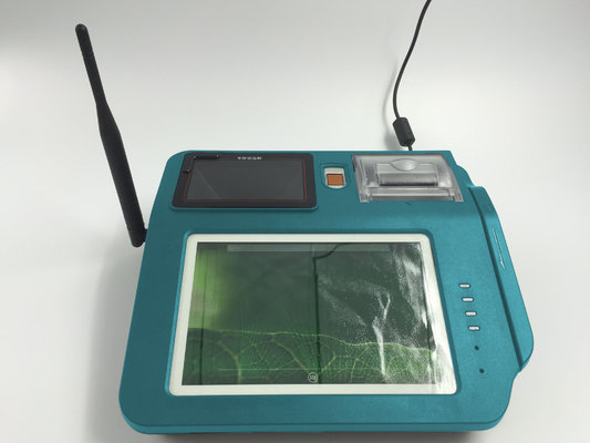 High Capacity RAM Fingerprint POS , Magnetic Credit Card Reader POS Touch Screens