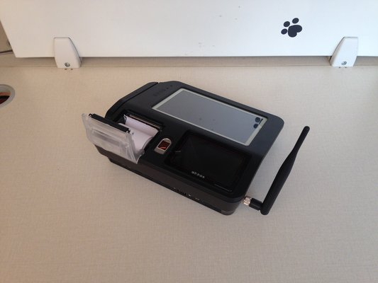 Touch Screen Tablet Based POS System , A9 1.6GHz CPU Intelligent POS for Restaurants