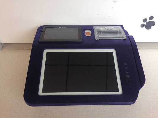 Touch Screen Smart Card Magnetic Stripe Reader for Restaurants / Cafe / Hotel