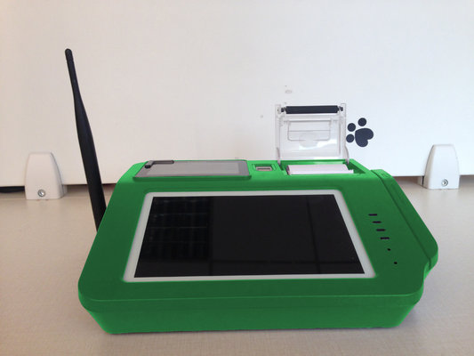 2D Imager Barcode Scanner Mobile POS Terminal with Peripheral Connections  Ports