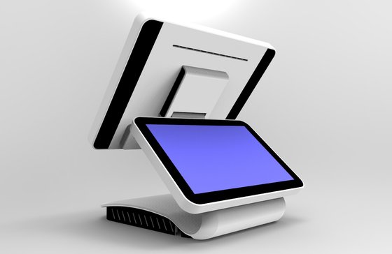 Android Based Electronic Point Of Sale Touch Screen Pos System 1366*768 Resolution