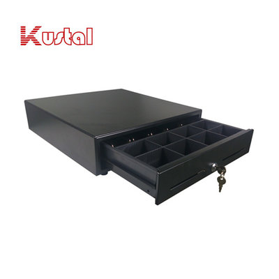 KST-410R 12V DC Detachable RJ12 Classic Metal POS Solution Cash Drawer