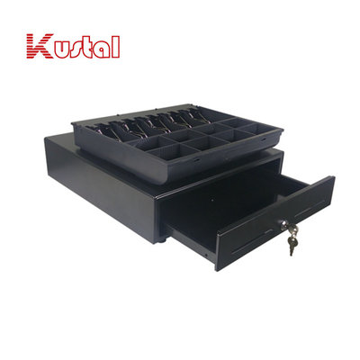 KST-410R 12V DC Detachable RJ12 Classic Metal POS Solution Cash Drawer