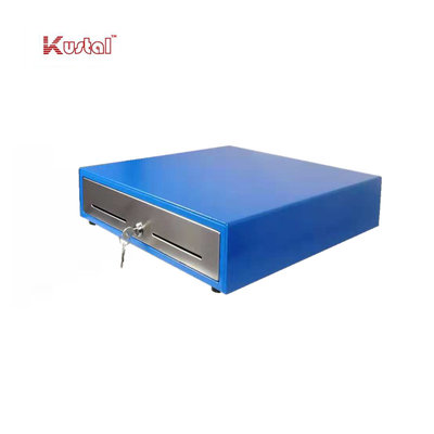 KST-410R Blue RJ11 24V 5B8C Stainless Panel POS Cash Drawer 410