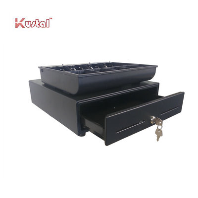 330mm Black 4B5C Detachable RJ12 24V Micro Sensor Small Cash Drawer
