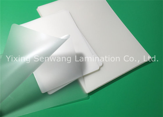 Waterproof PET Film Thermal Laminating Pouches Lamination Sheets For Photos