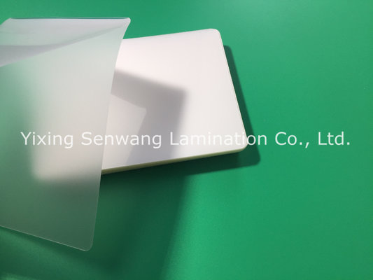 Round Corner Hot Lamination Film , Moisture Proof Laminating Sleeves Pouches