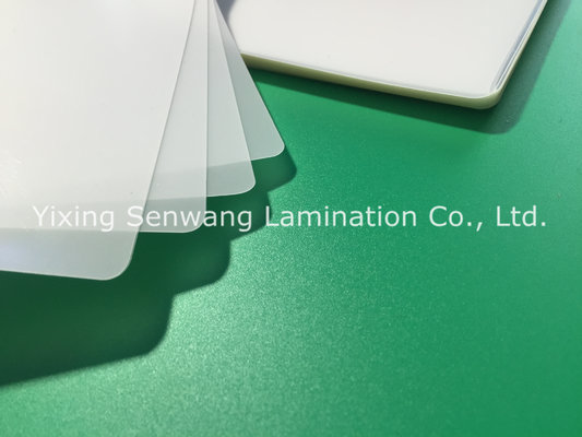 Round Corner Hot Lamination Film , Moisture Proof Laminating Sleeves Pouches