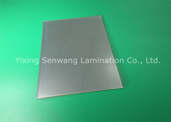 6 Mil Transparent Binding Covers 148 x 210 mm Abrasion Work With Comb