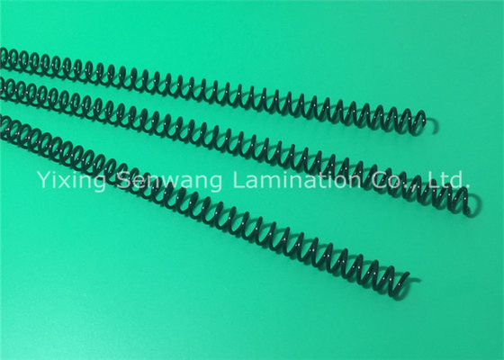 Eco - Friendly Spiral Binding Coils Clear / Black / White Over Traditional Comb Spines