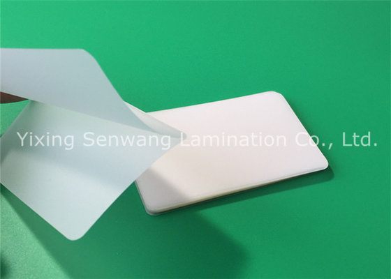 Protective Matte Lamination Film Business Card Size Laminating Pouches 250 Micron