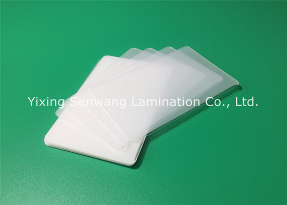 Strati di laminazione della guarnizione di calore lungo del bordo, sacchetti di laminazione del distintivo di identificazione 5 mil