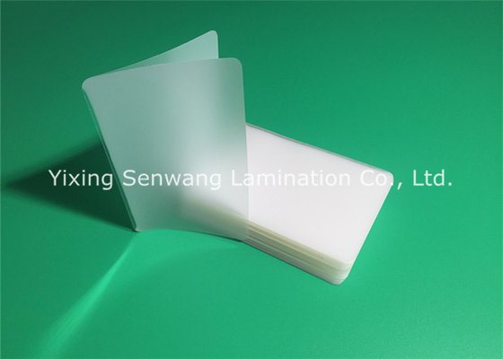 Strati di laminazione della guarnizione di calore lungo del bordo, sacchetti di laminazione del distintivo di identificazione 5 mil