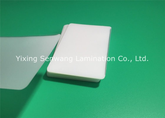 Strati di laminazione della guarnizione di calore lungo del bordo, sacchetti di laminazione del distintivo di identificazione 5 mil