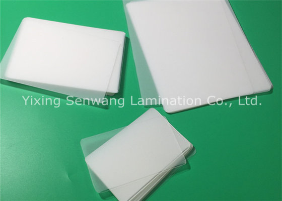 Clear Thermal Lamination Film / Heat Laminating Sheets For Protecting Pictures