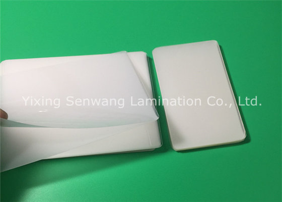 Clear Thermal Lamination Film / Heat Laminating Sheets For Protecting Pictures