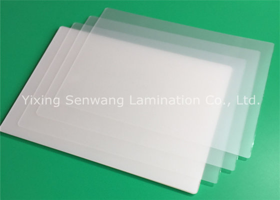 Sacchetti di laminazione trasparenti termici del poliestere A5 del film della laminazione 3 mil
