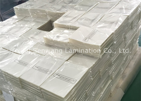 Sacchetti di laminazione trasparenti termici del poliestere A5 del film della laminazione 3 mil