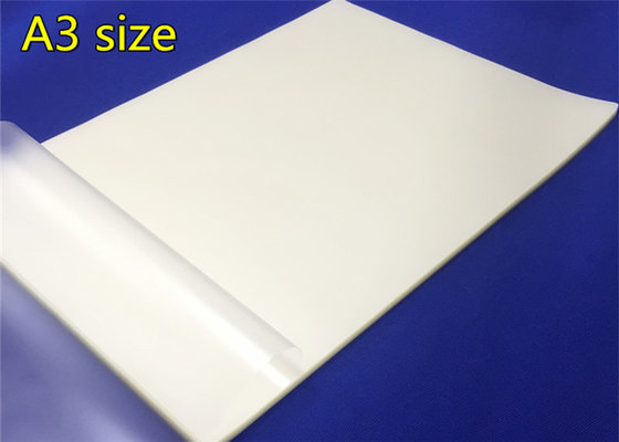Round Corner PET Thermal Lamination Film A3 Short Pouch Sealed Edge