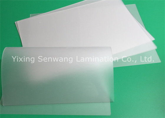 7 Mil Thermal Lamination Film Legal Size Laminating Sheets Crack Resistance