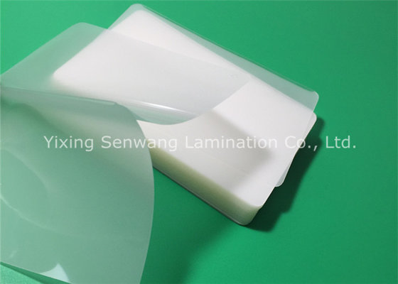 Drivers License Size Thermal Lamination Film With Transparent PET Material