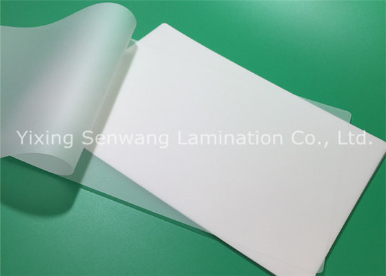 Office Documents Matte Lamination Film A4 Laminating Pouches 100 Micron