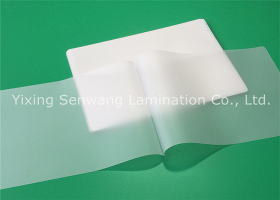 Office Documents Matte Lamination Film A4 Laminating Pouches 100 Micron
