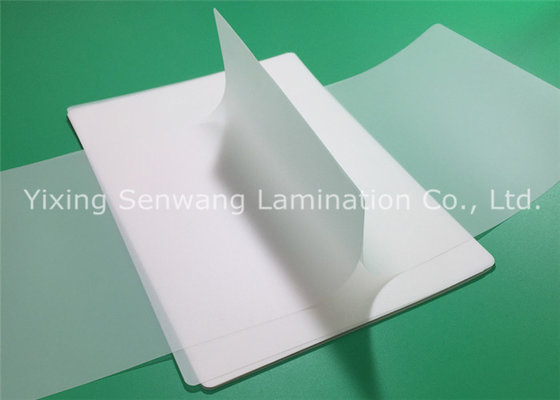 Office Documents Matte Lamination Film A4 Laminating Pouches 100 Micron