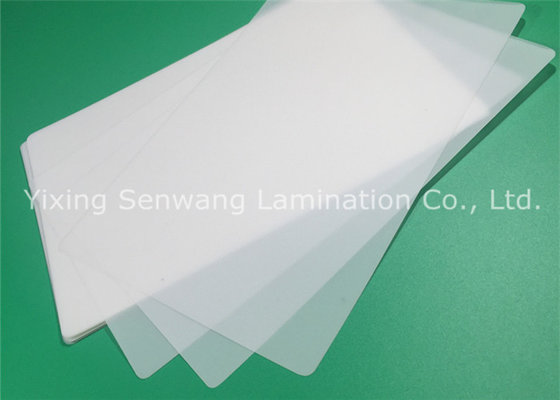 Matte Finish Laminating Pouches , 125 Micron Laminating Pouches Letter Size