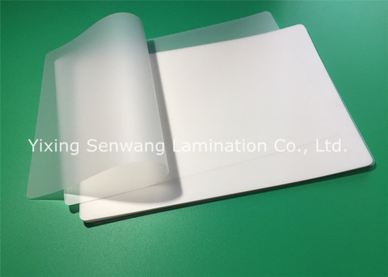 Matte Finish Laminating Pouches , 125 Micron Laminating Pouches Letter Size