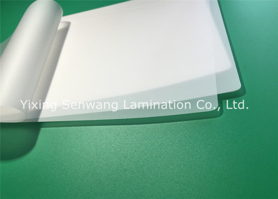 Matte Finish Laminating Pouches , 125 Micron Laminating Pouches Letter Size